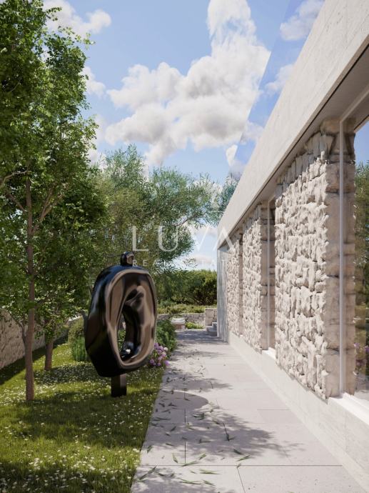 Trogir, Sevid, luksuzna vila 252m2, uz more na prodaju (prodaja)