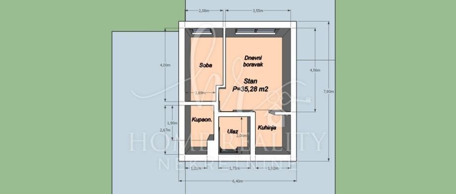 TROKUT, STAN 35,28 m2, PRILIKA! (prodaja)