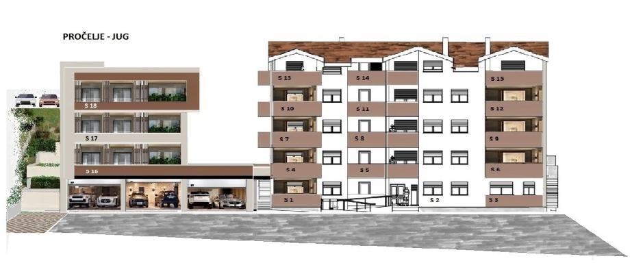 Trosoban stan S4-novogradnja, Sinj, centar (prodaja)