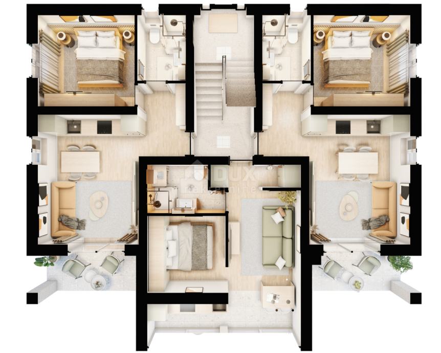 VIŠKOVO, SROKI - Garsonijera u novogradnji! (prodaja)