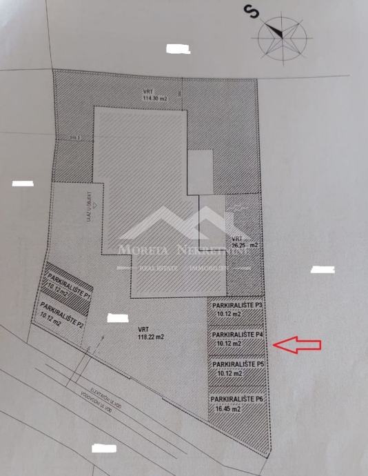 Vodice, dvosoban stan na prvom katu (prodaja)