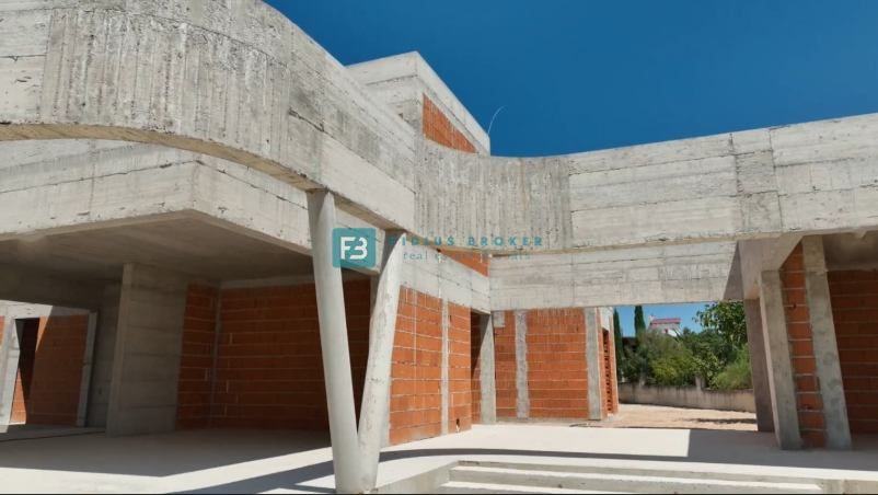 VODICE, novo, luksuzna atraktivna vila, bazen, sauna, garaža, Roh-Bau ...