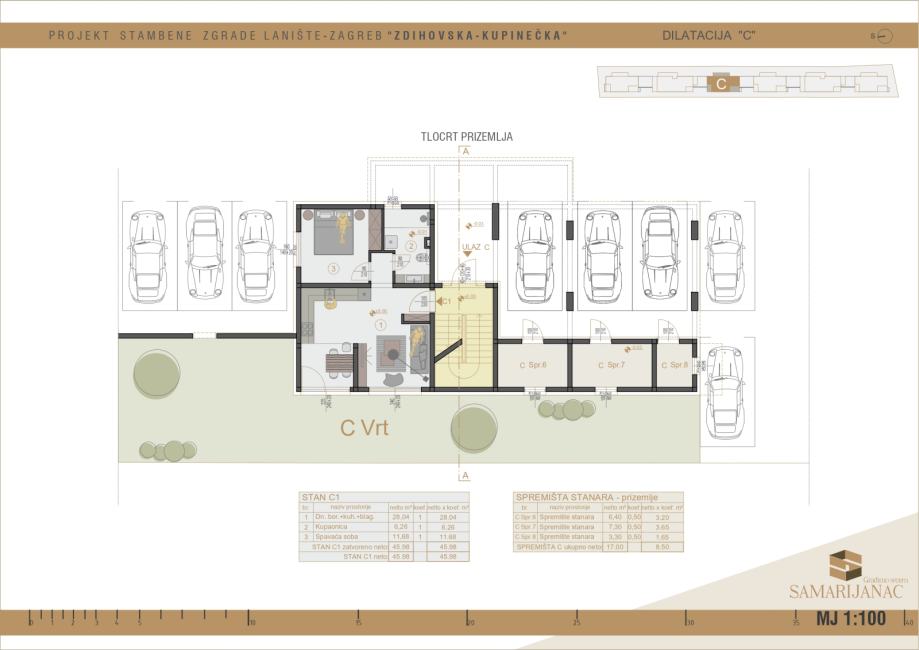 ZAGREB-EKSKLUZIVNE STAMBENE ZGRADE Projekt GREEN BLOCKZDIHOVSKA (prodaja)