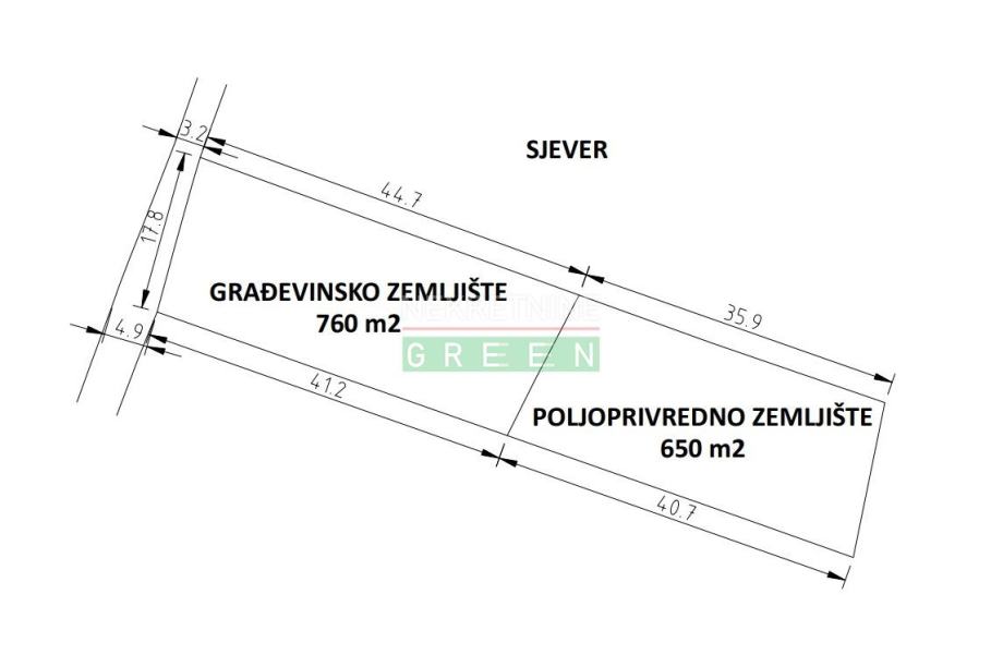 Zagreb, Gračani, građevinsko zemljište