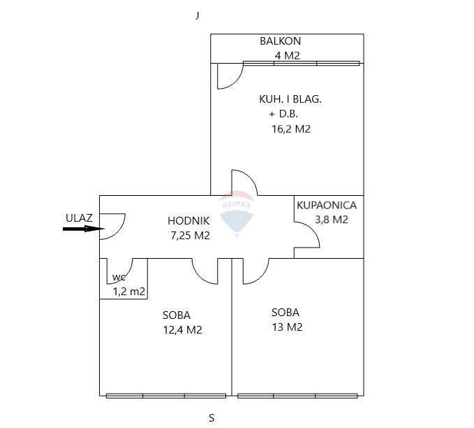 Zagreb, Klaka, trosoban stan (prodaja)