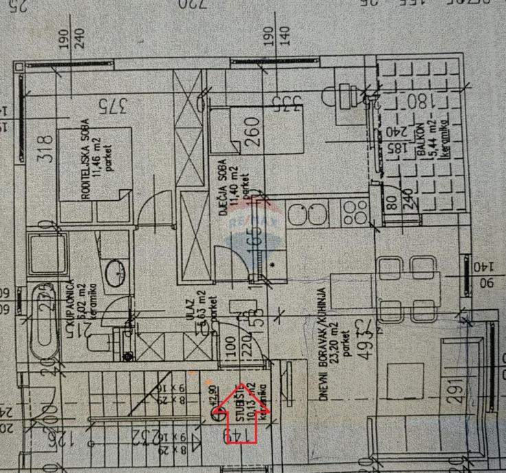 Zagreb, Podsused, stan 65 m2, 2S+DB+balkon, vanjsko parkirno mjesto ...