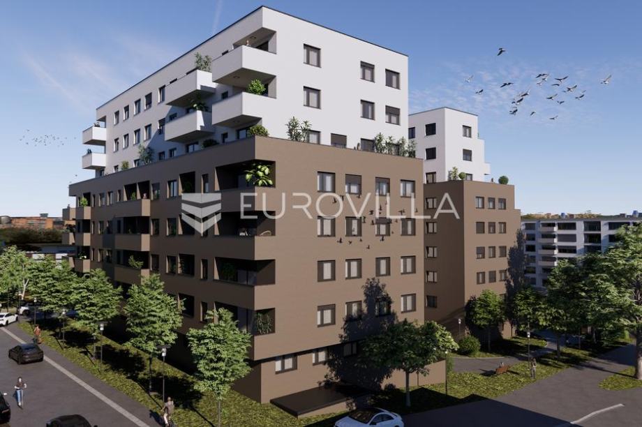 Zagreb, Trešnjevka, HERITAGE dvosoban stan na drugom katu NKP 51 m2 (prodaja)