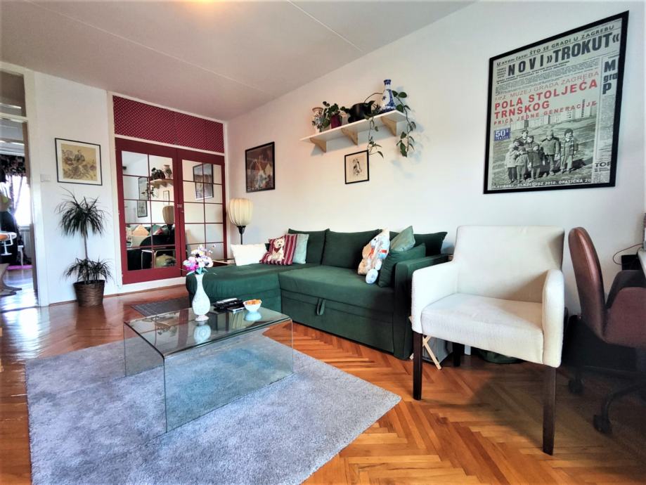 Zagreb (Trnsko), 50m2, dvosoban stan sa lijepim pogledom!PRILIKA! (prodaja)