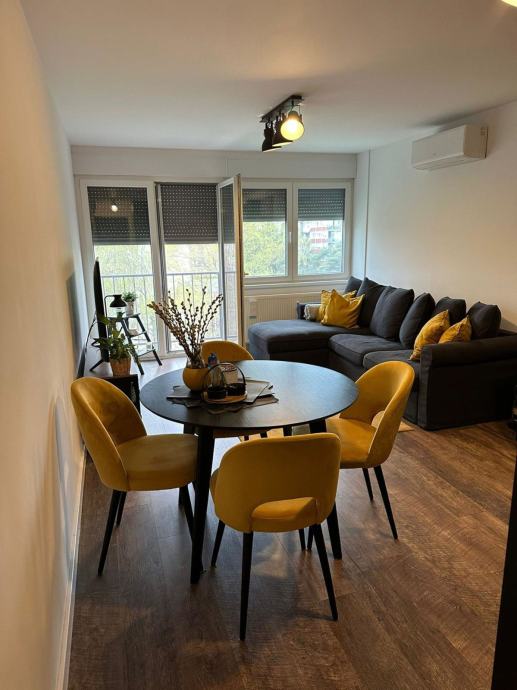 Novi Zagreb-Utrina, namješten i opremljen 3S stan 57m2 (prodaja)