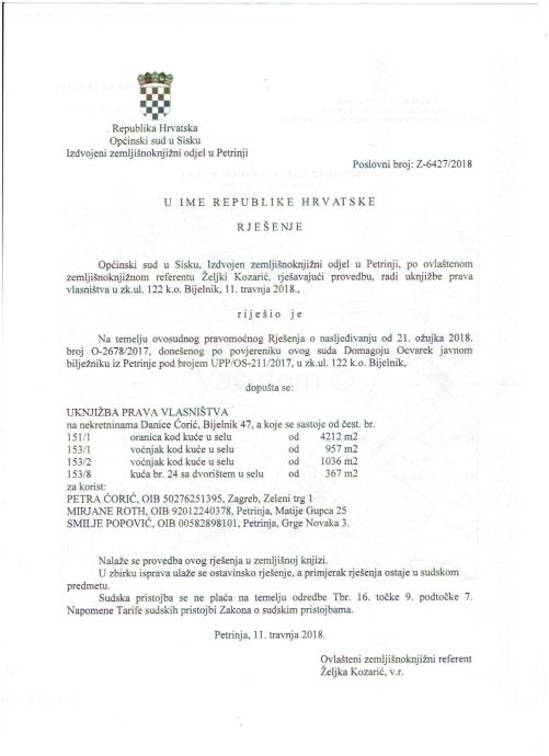 zemljište prodaja Blinja 6500m2