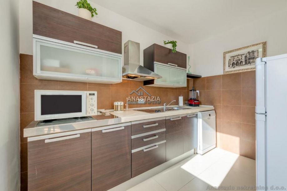 ŽNJAN 85m2 DVOSOBAN STAN NA 1.KATU ZGRADE SA GARAŽOM (iznajmljivanje)