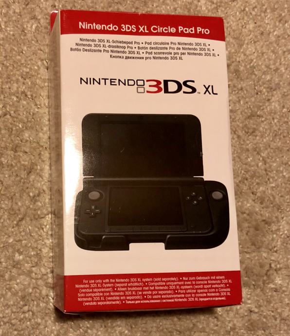 Nintendo 3DS XL Circle Pad Pro držač za konzolu za poboljšanu kontrolu