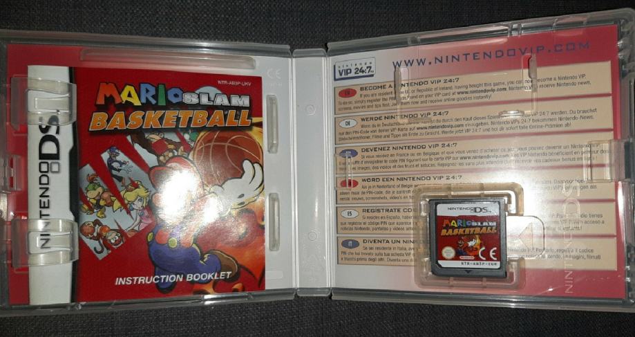 Mario Slam Basketball za Nintendo DS