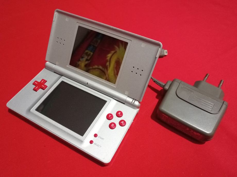 Nintendo DS lite gray & red custom