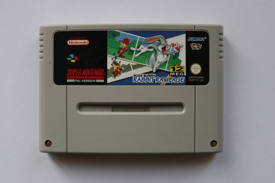Bugs Bunny: Rabbit Rampage - SNES - Super Nintendo
