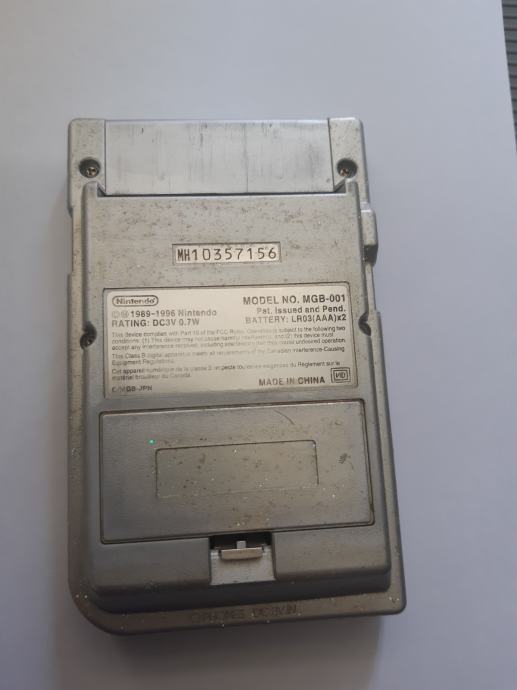 GAMEBOY POCKET (SILVER)