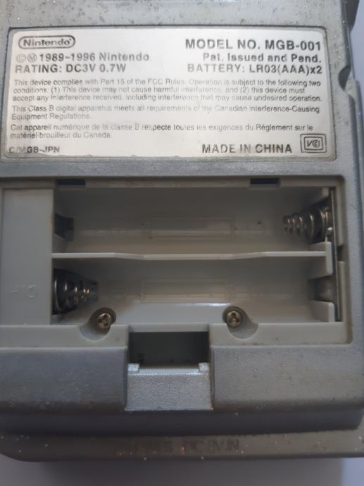 GAMEBOY POCKET (SILVER)