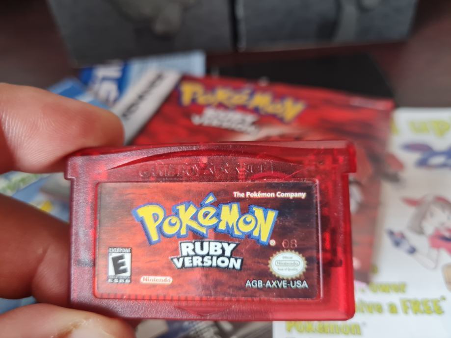 GBA Pokemon Ruby Original igra