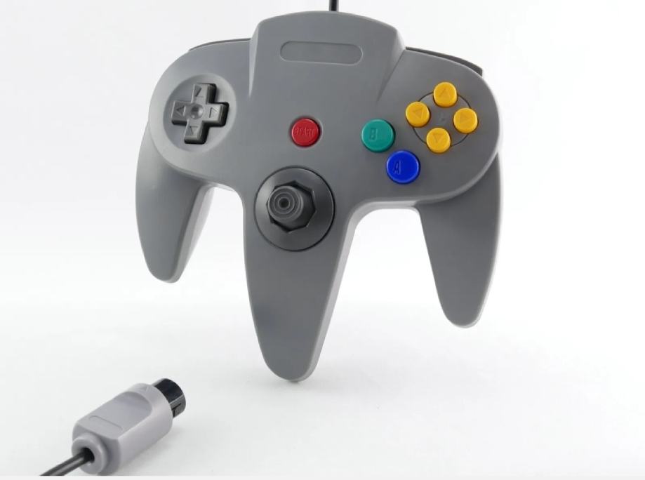 Nintendo 64 + 4 joystick + Mario Cart