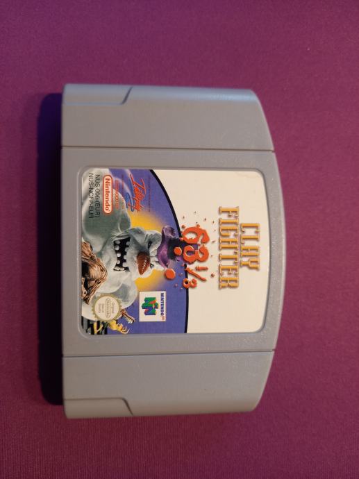 Nintendo 64 Clay Fighter 63 1/3