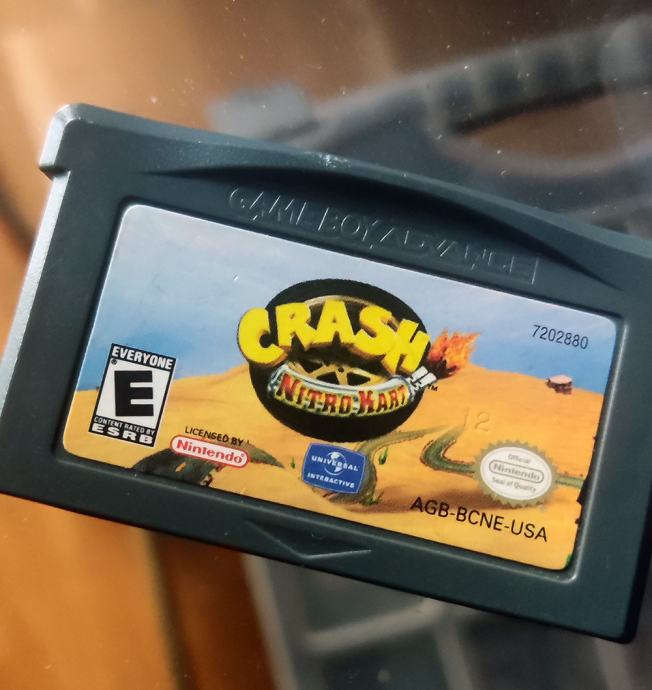 Nintendo Game Boy Advance GameBoy GBA + igre Sonic Advance Crash Nitro