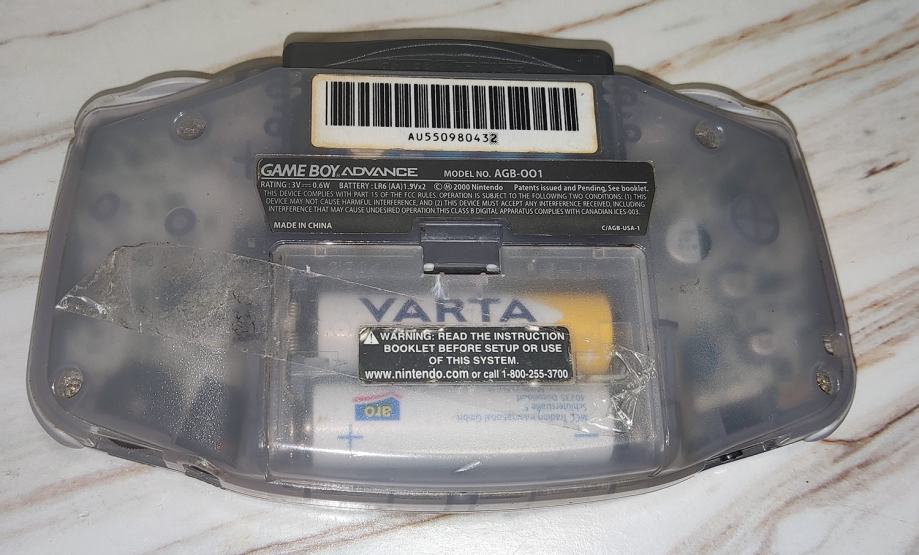 Nintendo Game Boy Advance GameBoy GBA + igre Sonic Advance Crash Nitro
