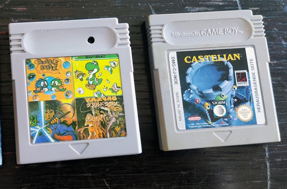 Nintendo Game Boy Gameboy GB igre 4in1 Castelian