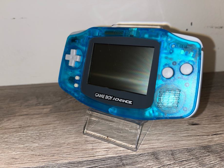 Nintendo GameBoy Advance Transparent Blue | Game boy