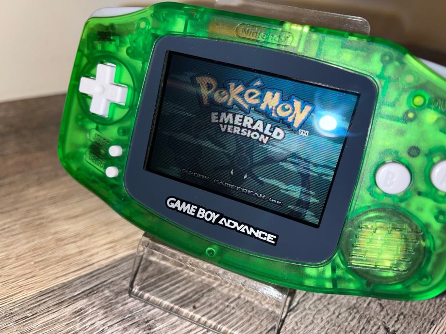 Nintendo GameBoy Advance Transparent Green | Game boy