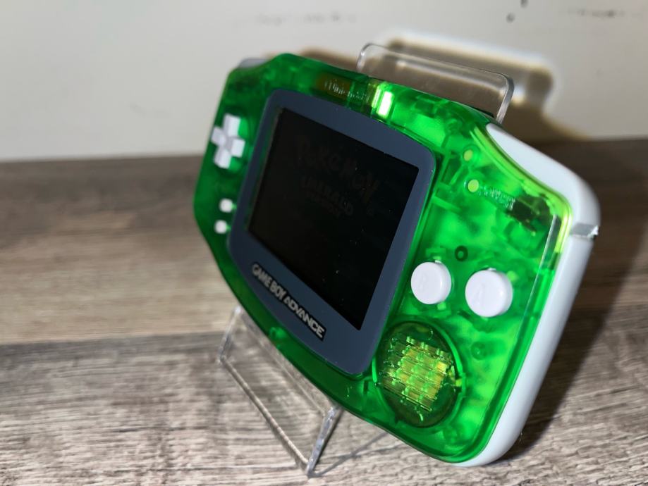 Nintendo GameBoy Advance Transparent Green | Game boy