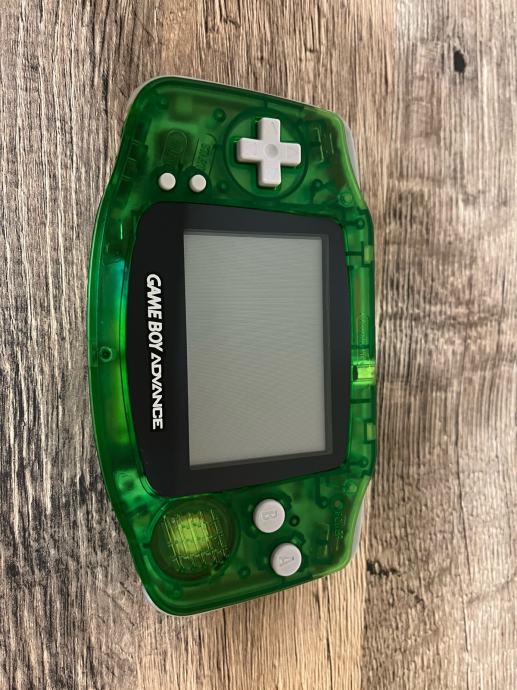Nintendo GameBoy Advance Transparent Green | Game boy