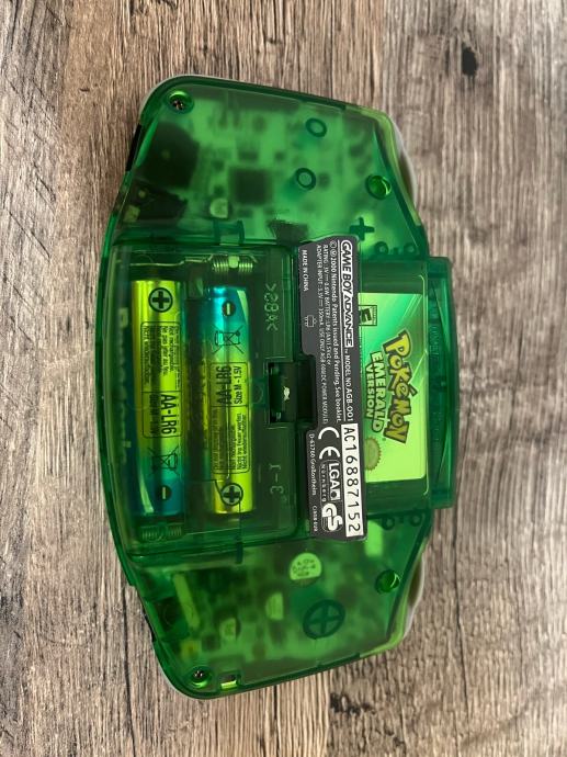 Nintendo GameBoy Advance Transparent Green | Game boy