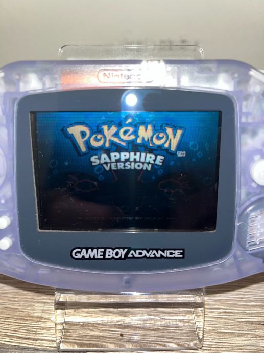 Nintendo GameBoy Advance Transparent Purple | Game boy