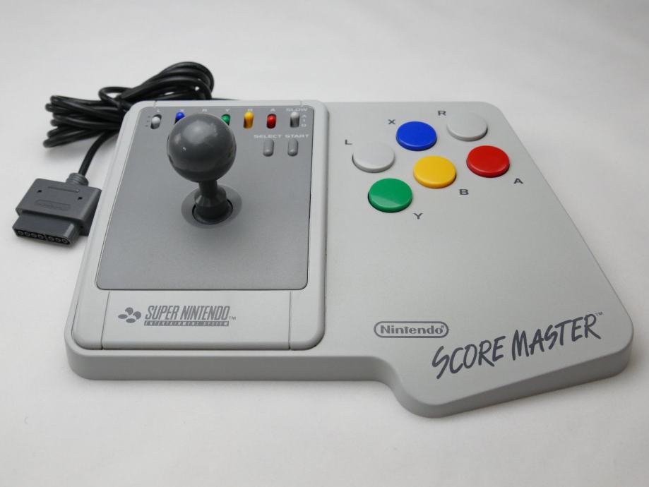Nintendo SNES pal version 1992 arcade stick, gamepad, controller