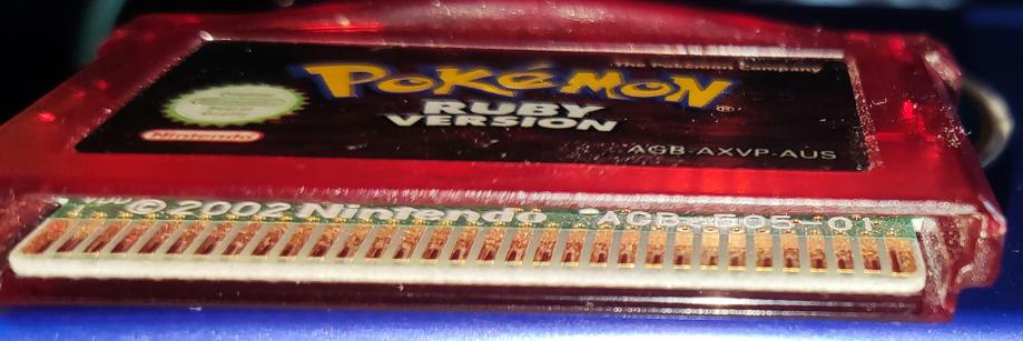 Nintendo Game Boy Advance SP igra : Pokemon Ruby original AUS PAL GBA