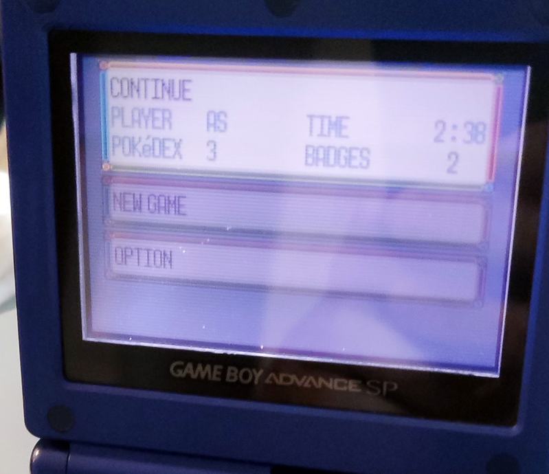 Nintendo Game Boy Advance SP igra : Pokemon Ruby original AUS PAL GBA