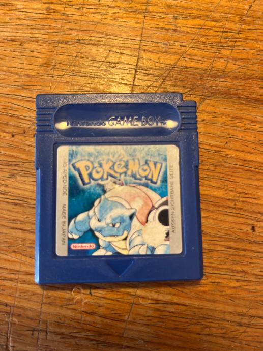 Pokemon Blue Gameboy