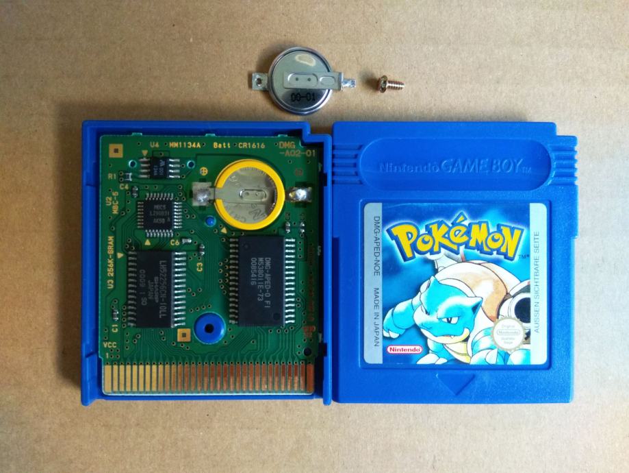 Pokemon Blue za Nintendo Gameboy