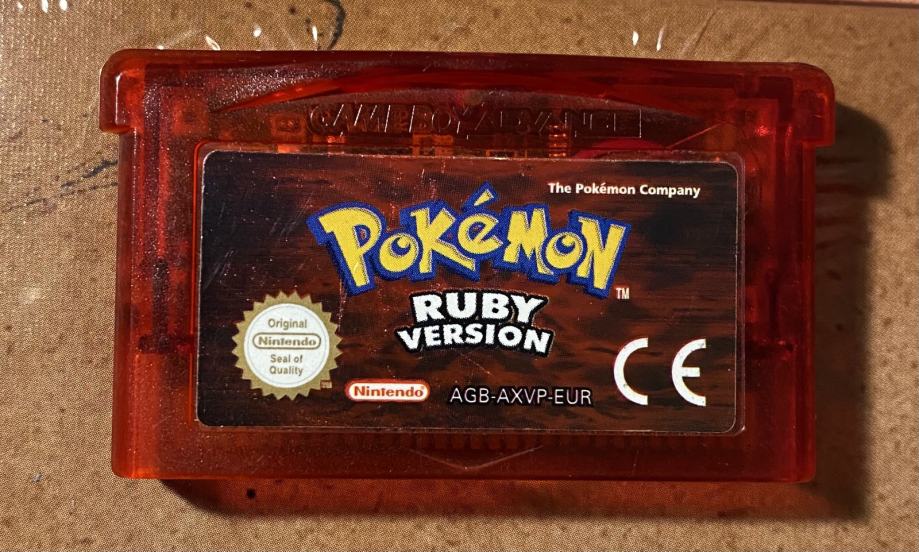 Pokemon Ruby PAL - Nintendo GBA