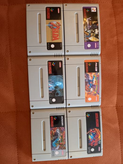 Repro SNES igre.