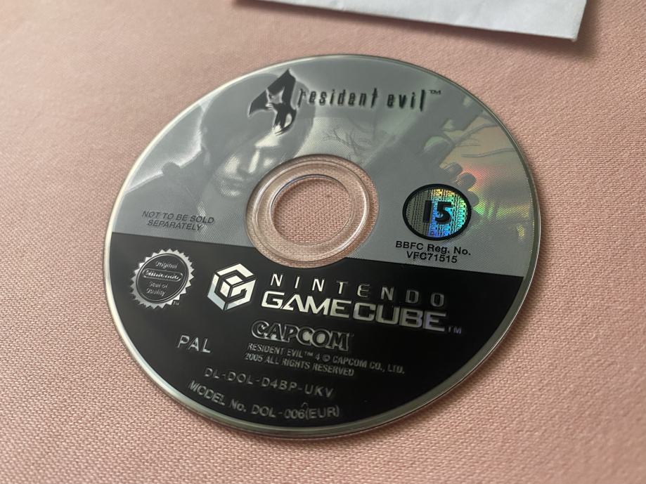 Resident Evil 4 Gamecube Promo disc