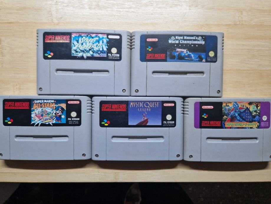 Super Nintendo SNES Igrice
