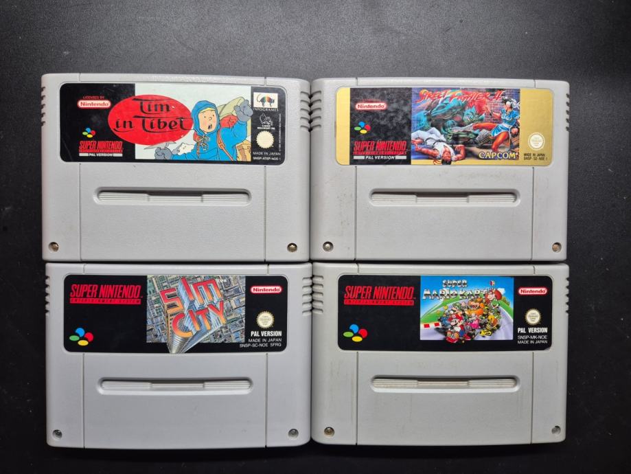 Super Nintendo SNES Original igrice