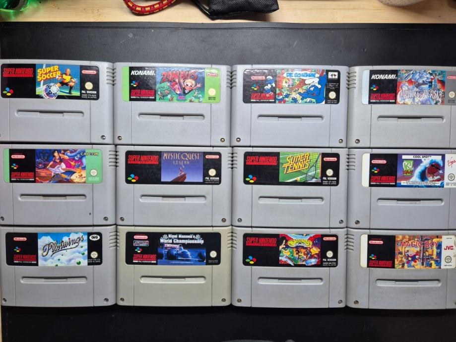 Super Nintendo SNES Original igrice