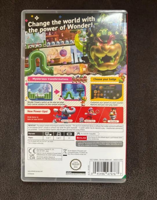 Mario wonder switch