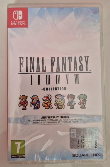 Nintendo Switch Final Fantasy I-VI novo