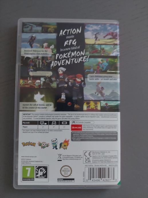 Pokemon Arceus Nintendo Switch