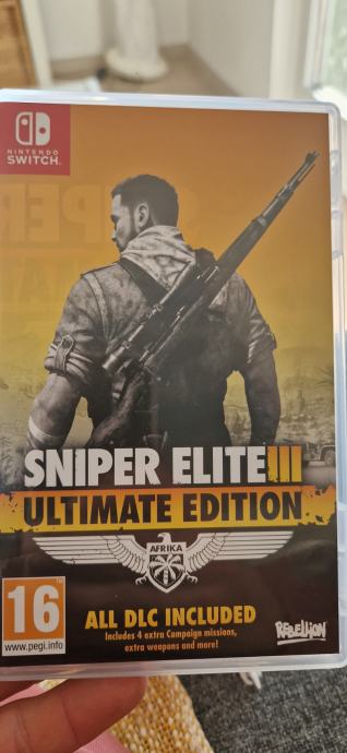 Zelda breath of the wild i sniper elite 3 ultimate switch 50 eura