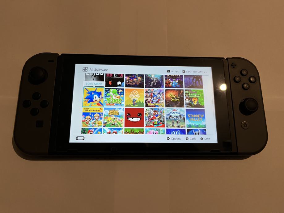 Nintendo Switch - 50-ak igara, modificiran, 128GB, 2 joysticka