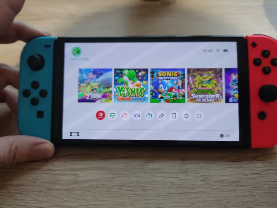 Nintendo Switch OLED - Čipirana konzola